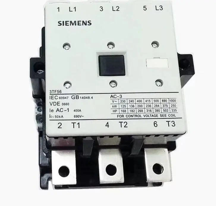 Siemens Elevator Contactor 3TF50, 3TF51, 3TF52, 3TF53, 3TF54, 3TF55, 3TF56