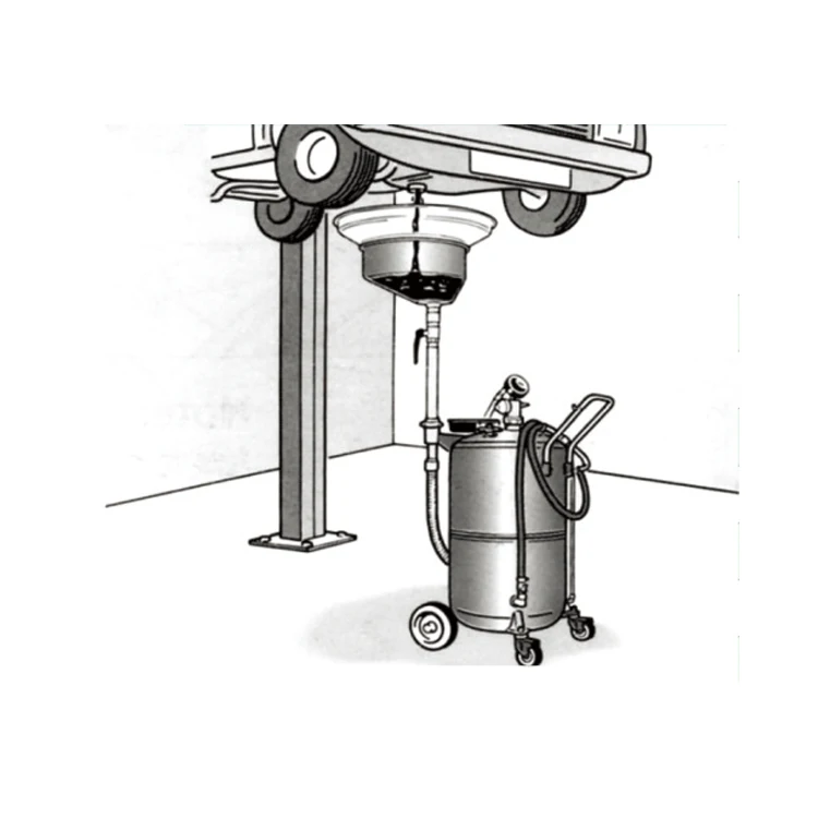 DMECL-escurridor de aceite de desecho, multiherramientas, accionado por aire, Extractor de ...