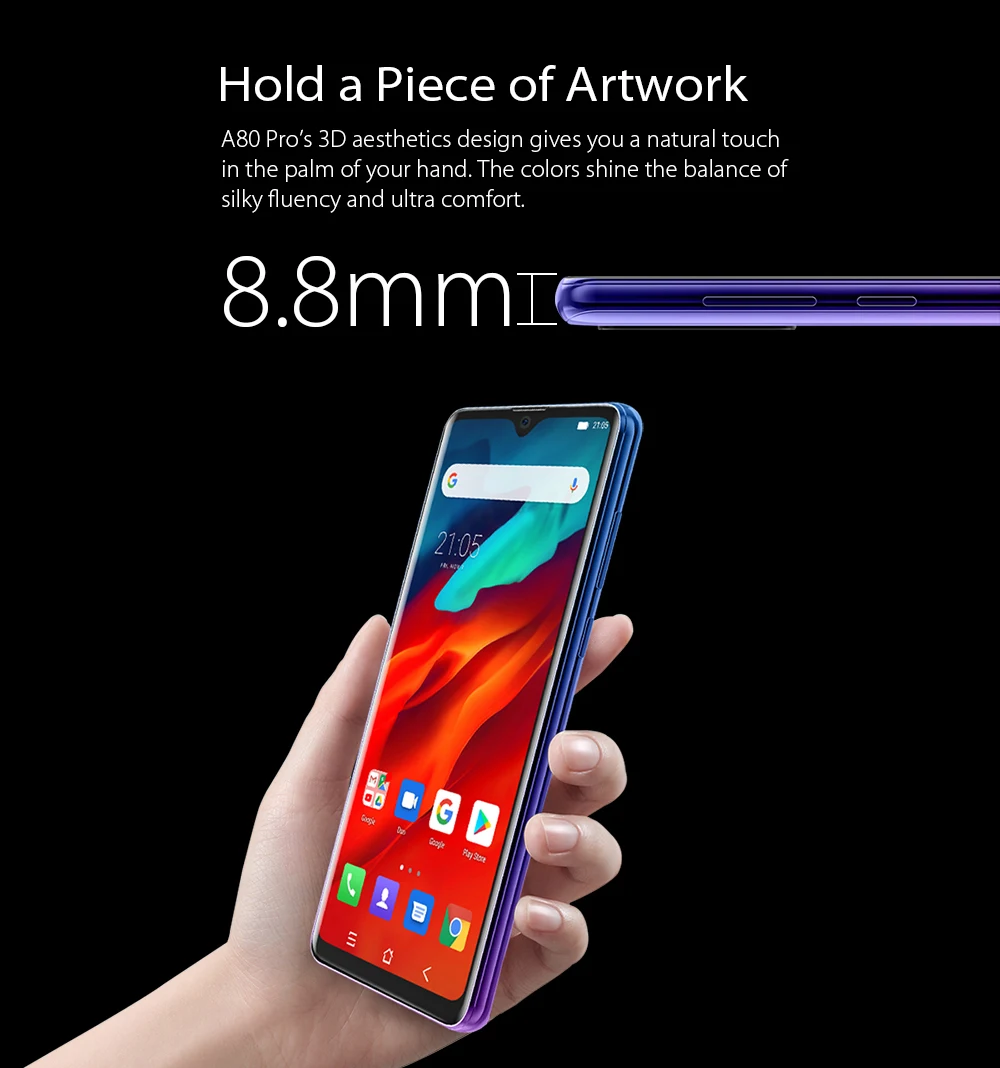Hot Selling Blackview A80 Pro Android 9.0 4g+64g 6.49" Hd+ Ips Display ...