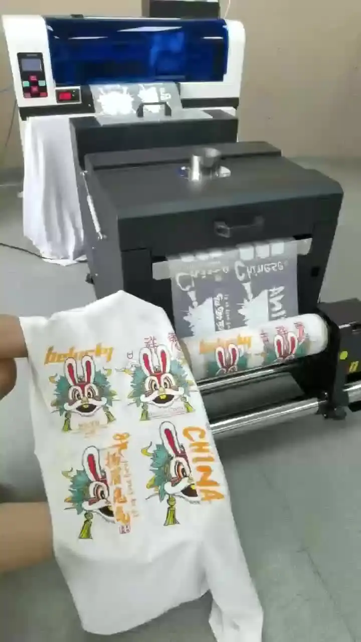 A3 Uv Dtf Printer Roll A B Film Printing Sticker For Leather Canvas Plastic Bottle Pen 3d Uv Dtf ...