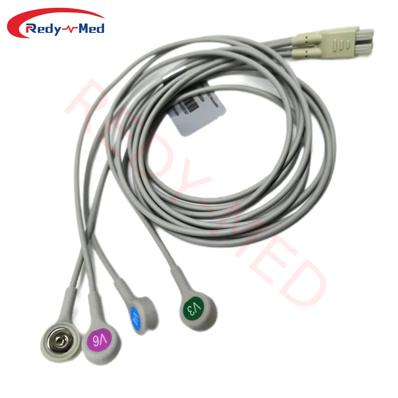 GE Carescape B450/B650/B850 Compatible 6 Lead ECG Telemetry Leadwire ...