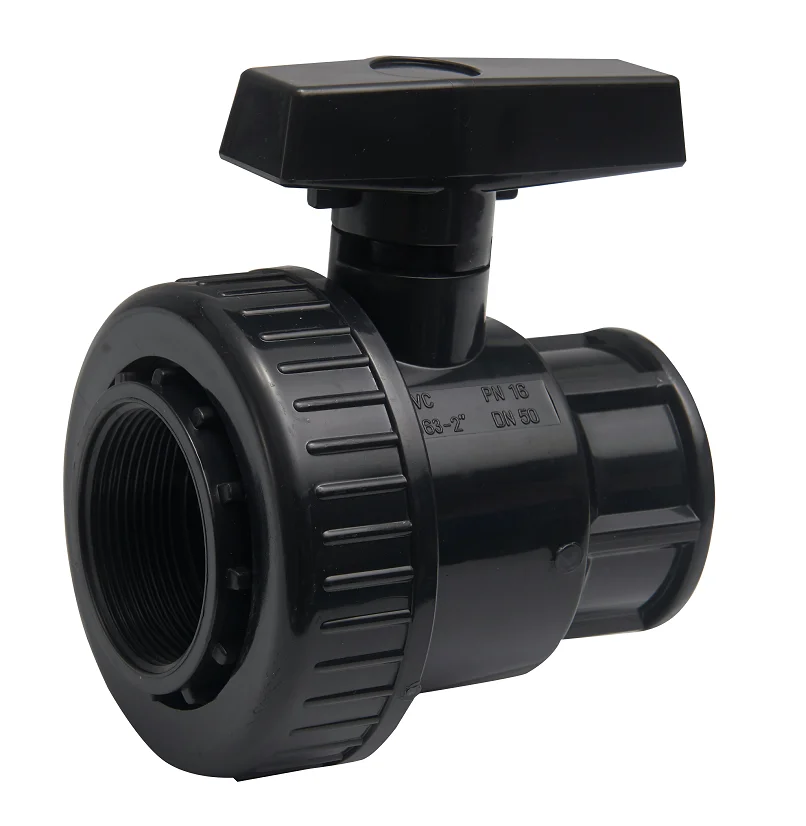 Pvc Valve Single Union Valve Irrigation Valve Black - Buy Pvc Valve,Pvc ...