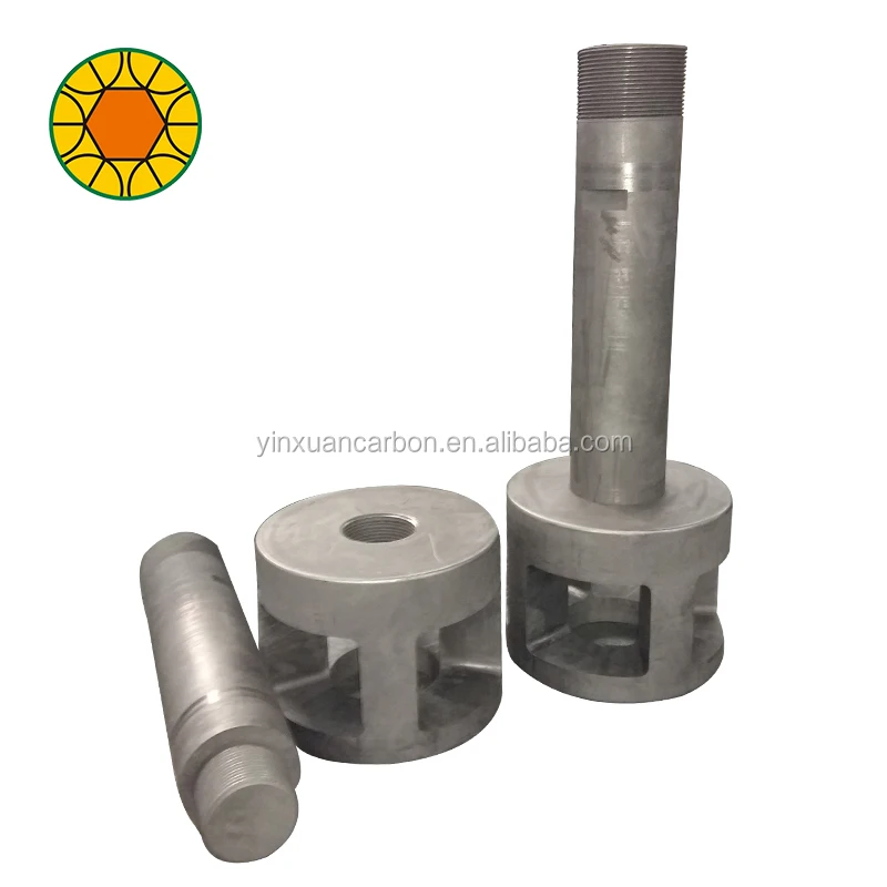 Molten Aluminum Degassing with High Temperature Graphite Rotor Shaft