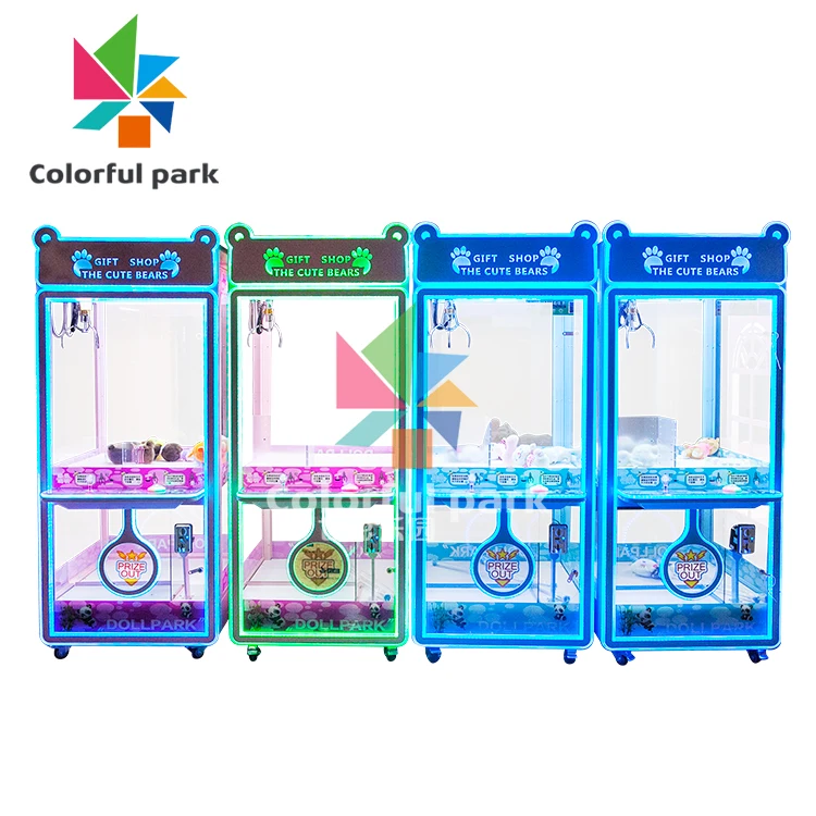 Colorful Park Claw Machines Game - Fun for All Ages