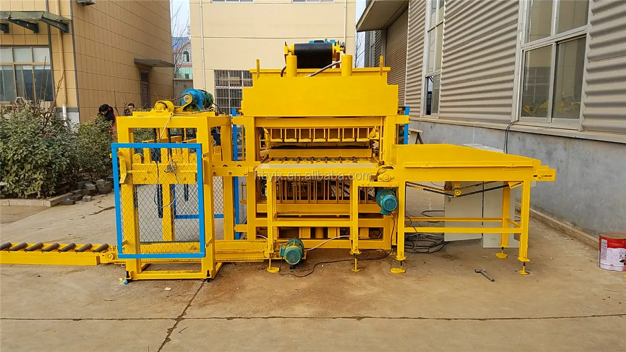 HBY7-10 Automatic Clay Interlocking Brick Pressing Machine