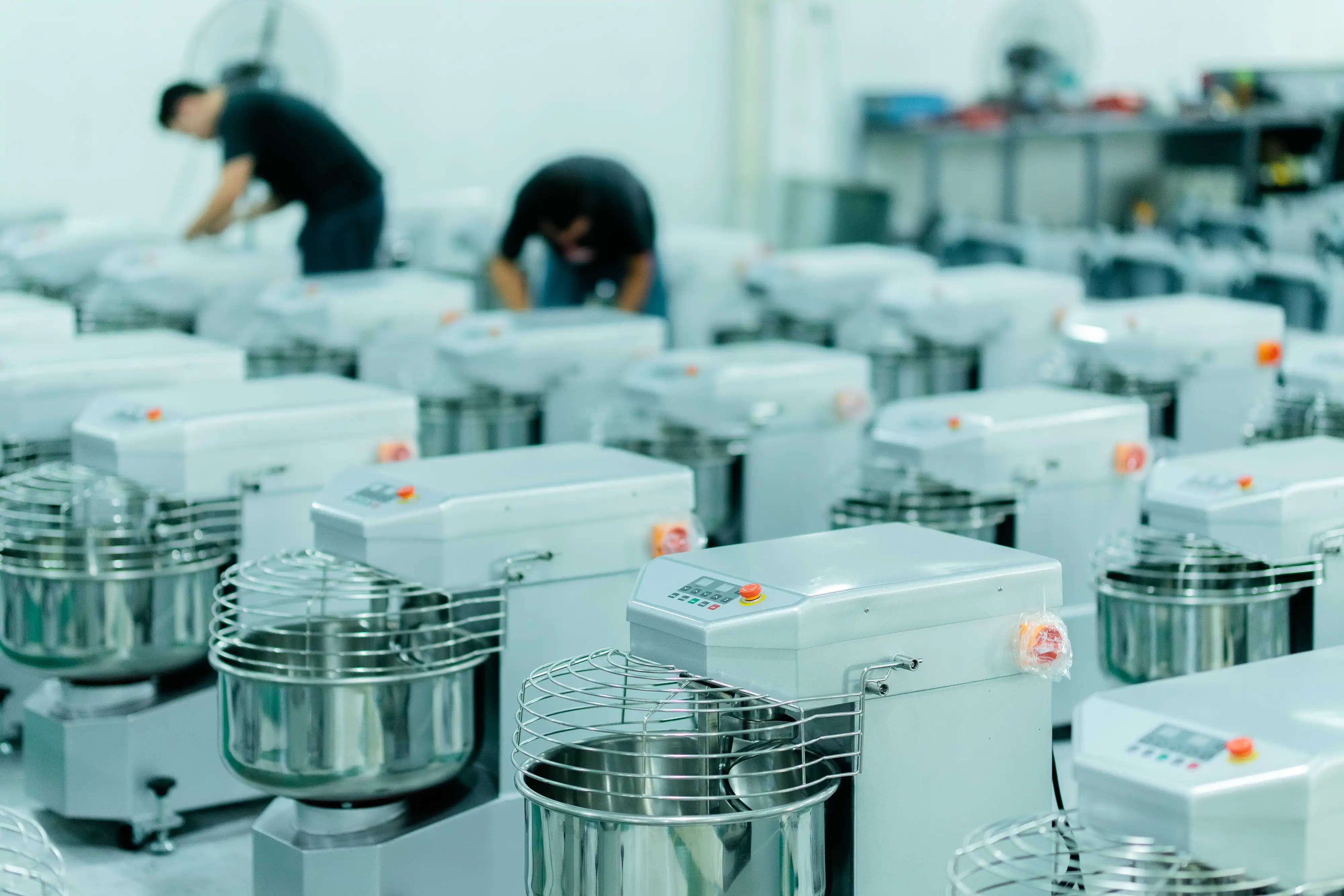 Digital Control 23l Variable Speed Dough Mixer With Safety Guard Hx20 ...