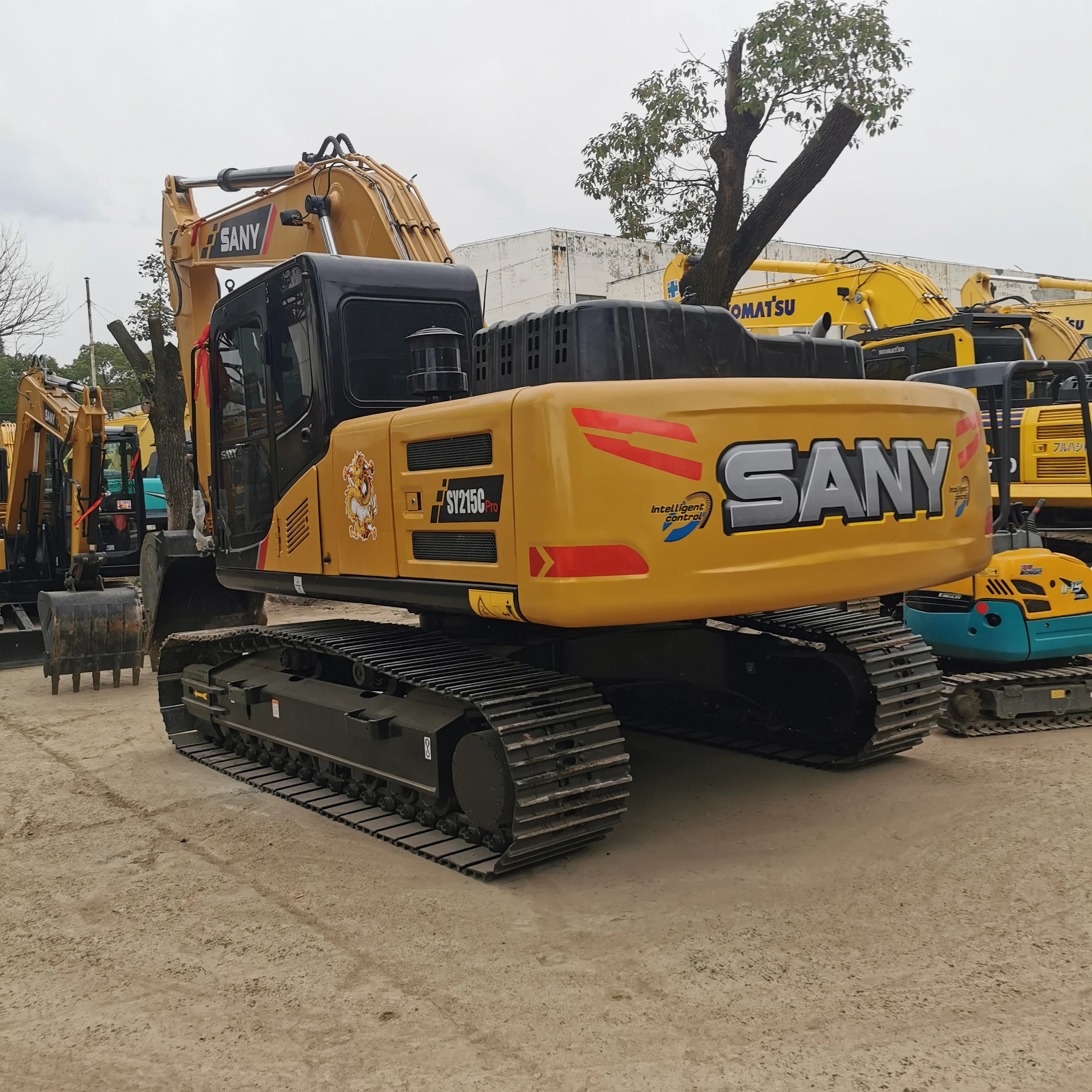 Used Sany Sy215 Hydraulic Excavator,Second Hand Sany Sy215 21ton ...
