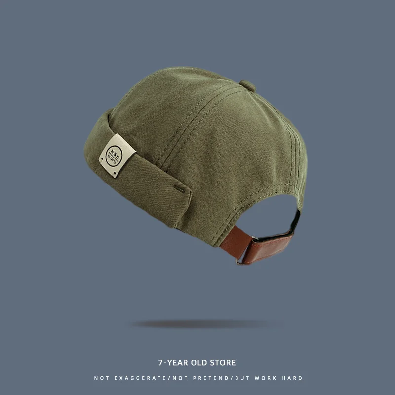 Custom No Brim Caps Hats Baseball Without Brim Hat Manufacturer Docker ...