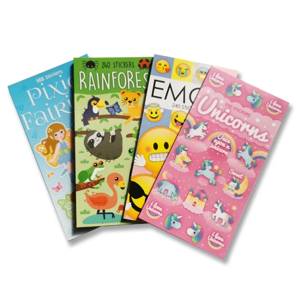 Funwood Gqc Kids Favorite Mini Cartoon Sticker Book Album,Cheap ...