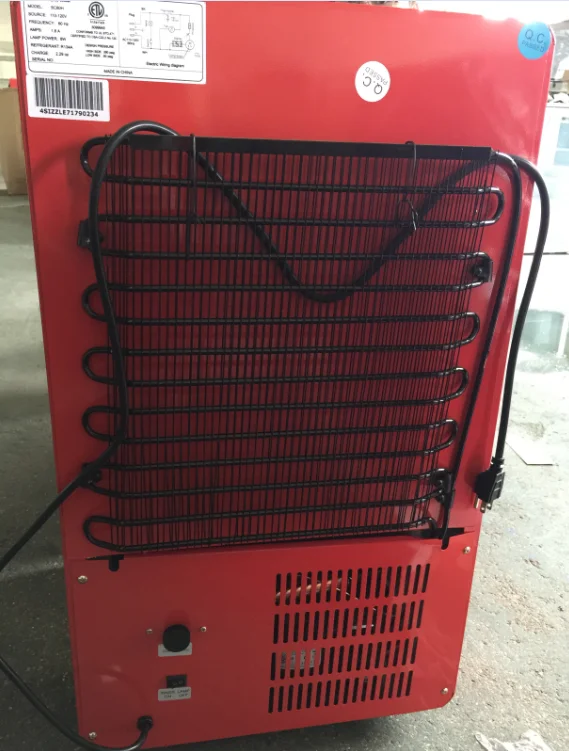 Meisda Sc80h 80l Retro Refrigerator Beer Cooler Display Mini Fridge ...