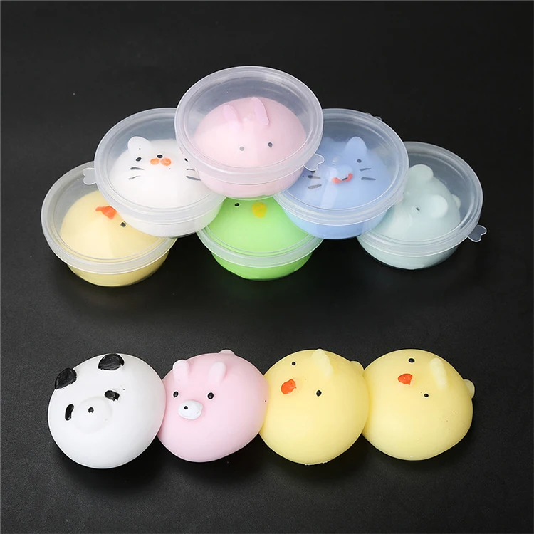 Mochi Squishy 50mm 2 Inch Custom Plastic Capsule Toys Soft Novelty ...