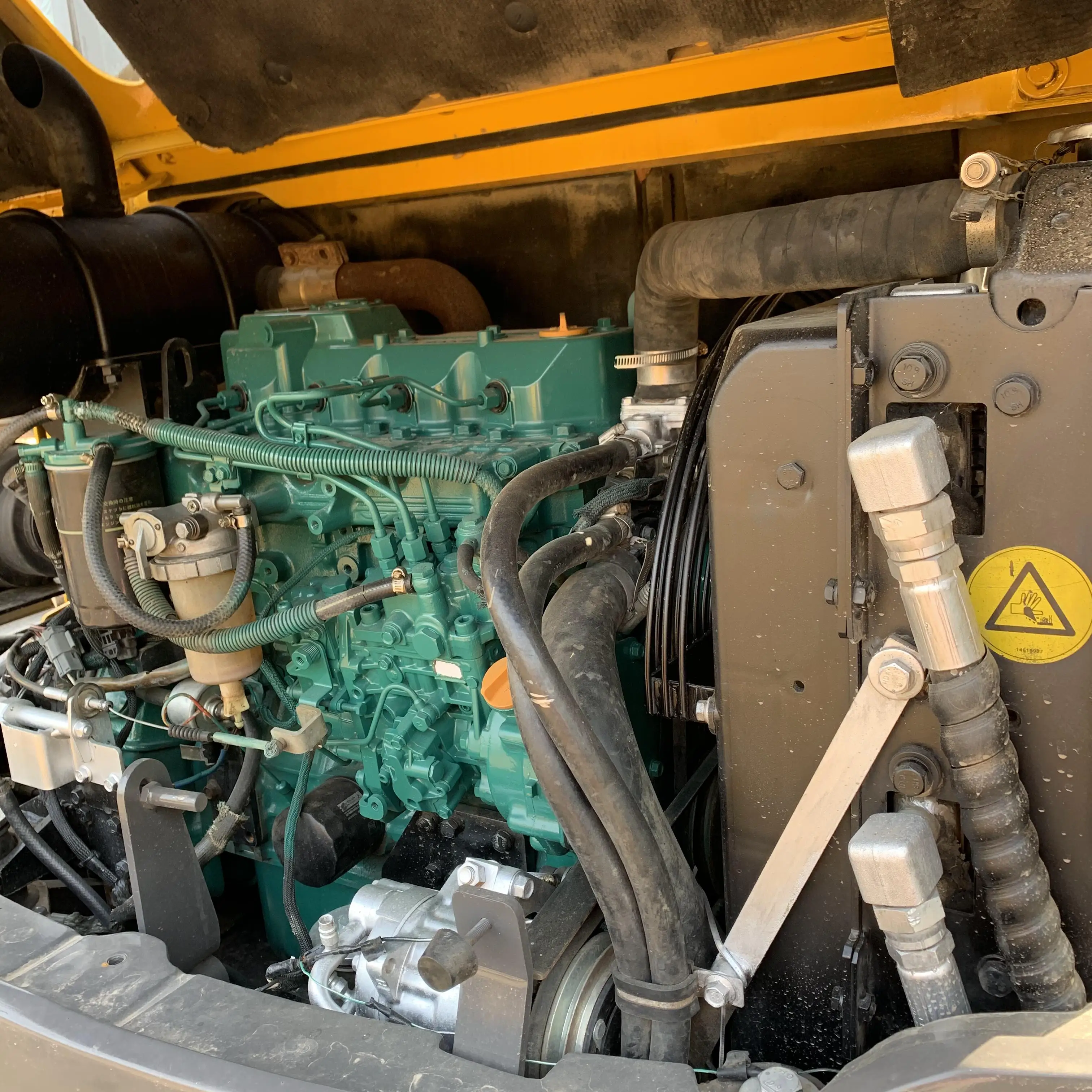 Original Korea Volvo Ec60c Used Excavator For Sale Ec60 Second Hand 6 ...