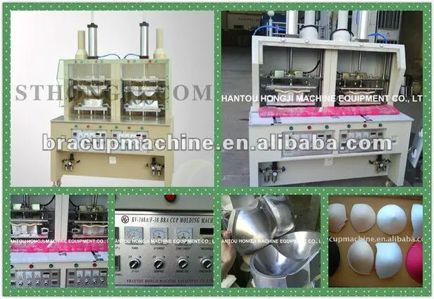 Kv-168as Bra Foam Cup Moldig Machine - Buy Bra Cup Molding Machine,Bra ...