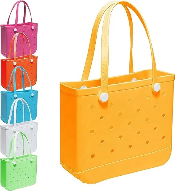 Large Rubber Beach Bag For Men And Women Eva Tote Bag Waterproof Travel ...