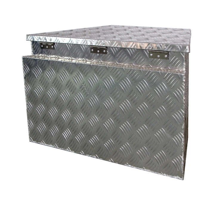 830 X 480 X 460mm Aluminium Ute Car Trailer Storage Box Lockable ...