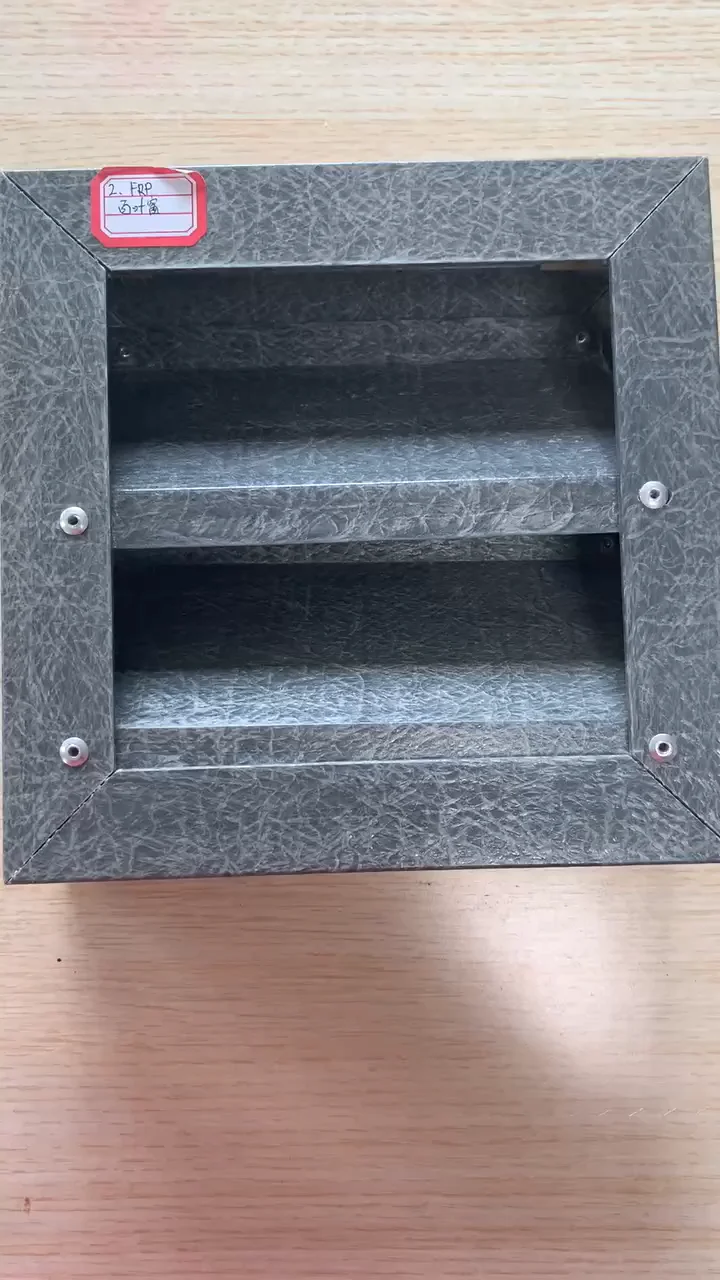 Grp Frp Fiberglass Window Shutter For Large Warehouse Air Conditioning ...