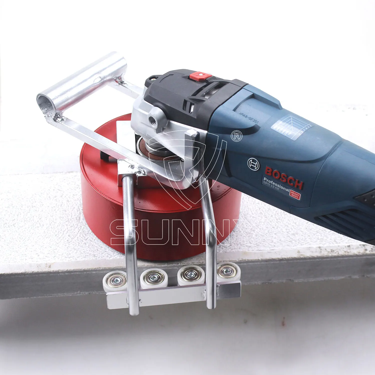 Bush Hammer Tools Electric Handheld Angle Grinder with Locator