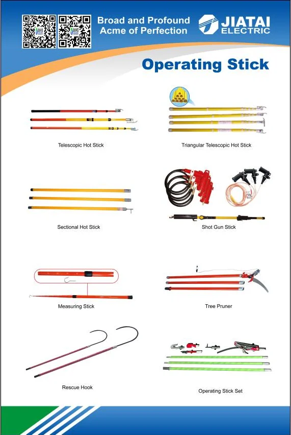 6ft High Voltage Safety Insulated Electrical Rescue Hook