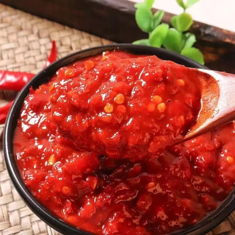 Hot And Spicy Chili Shrimp Paste For Sushi And Sashimi Made With Red ...