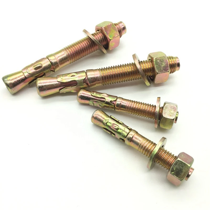 M8 M16 M12 M10 Screw M20 Standard Size Carbon Steel Zinc Plated Wedge ...