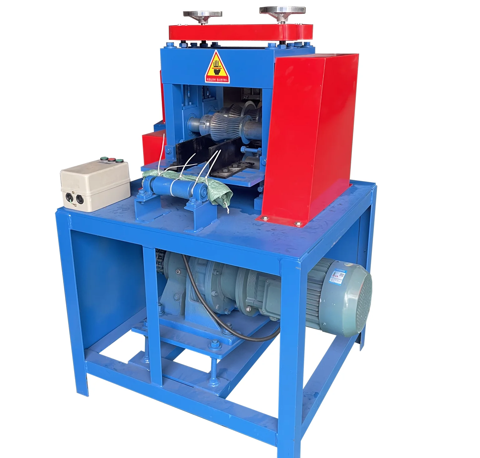 Rj Automatic Waste Copper Cable Stripping Peeling Machine Scrap Cable ...