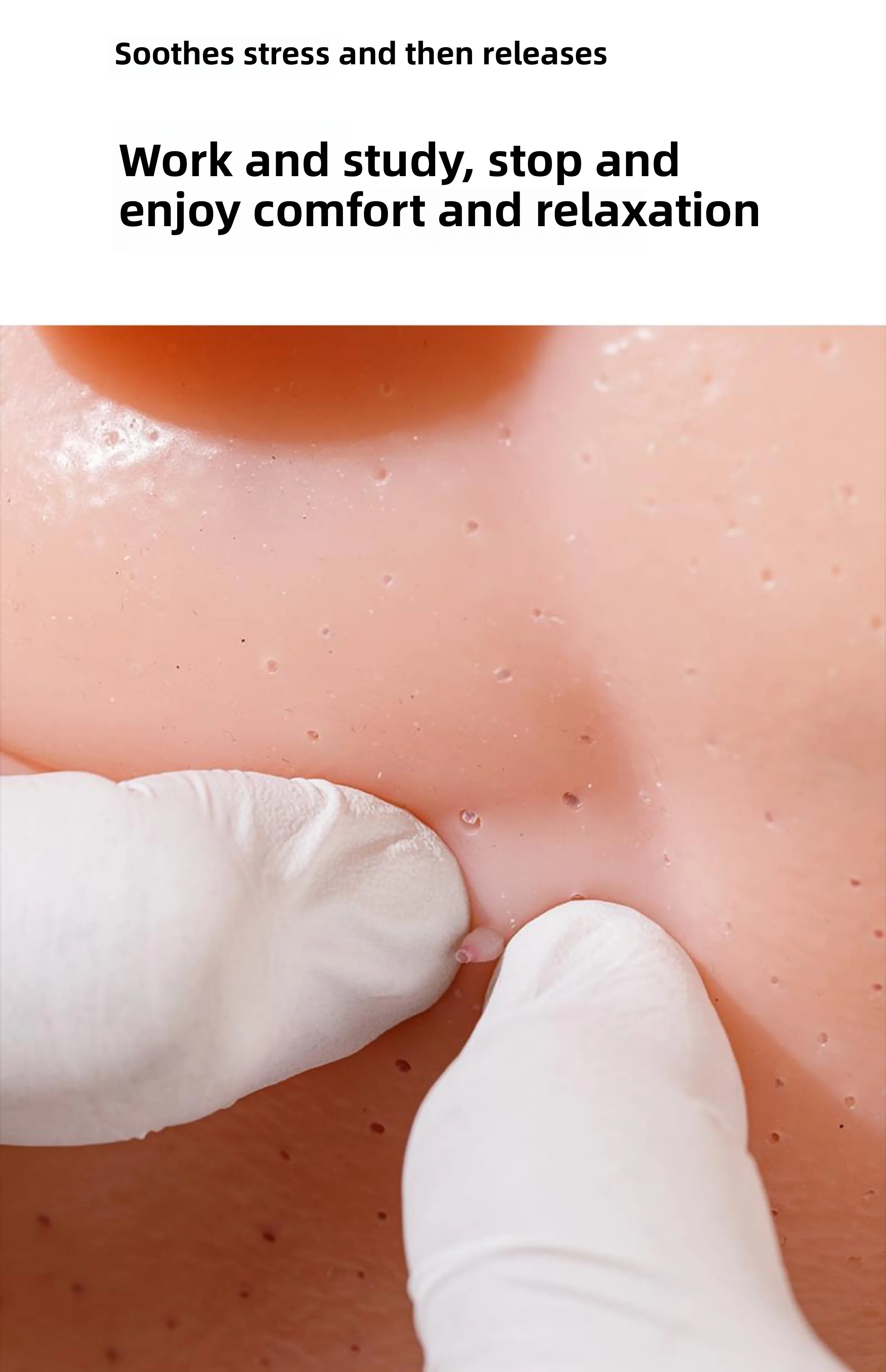 Blackheads Squeezer Plastic Toy for Stress Relief Cleaning Acne Burst ...