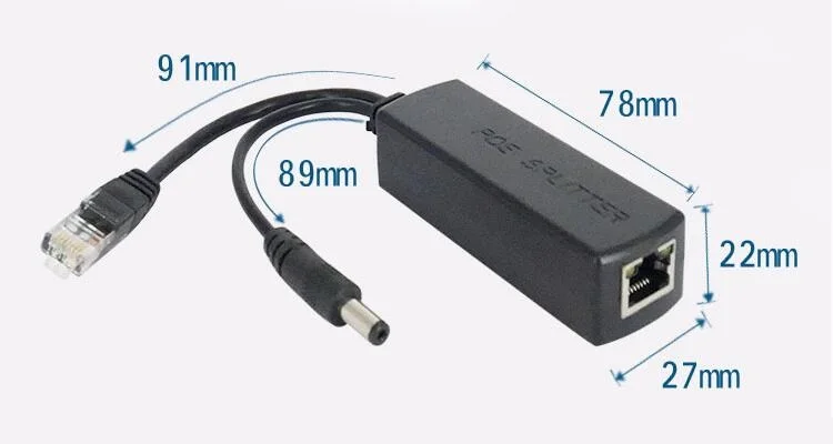 48v To 12v Active Isolated Poe Splitter Ieee802.3af/at 12v 2a ...