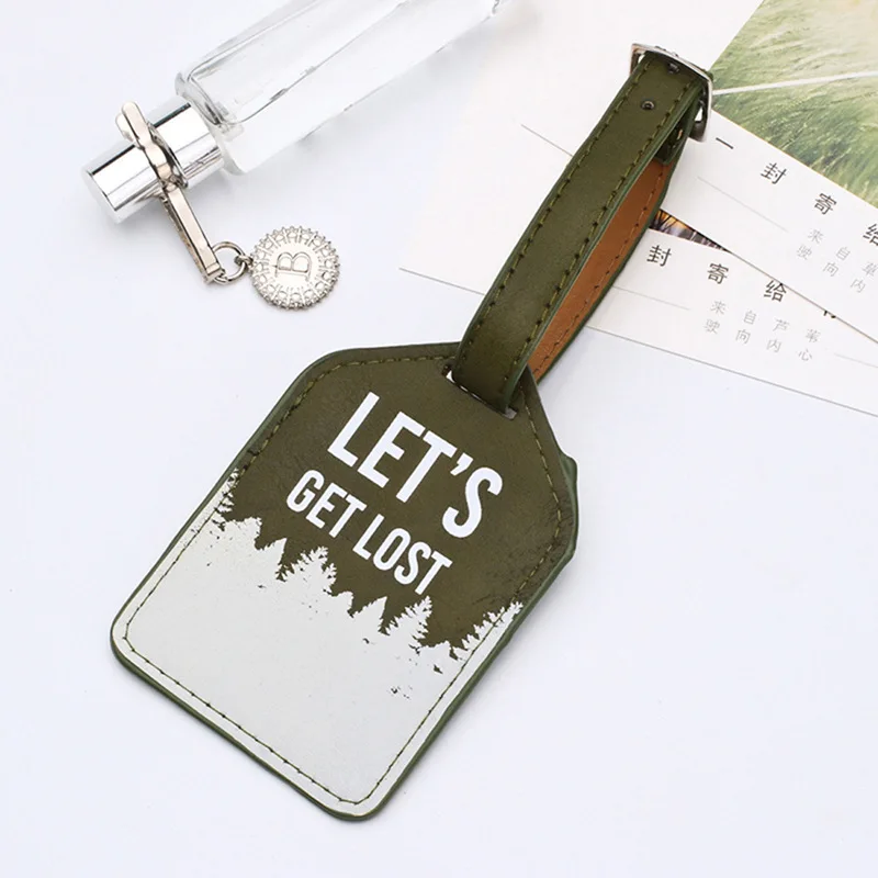 Farbe Gedruckt Gepäck Tasche Hängen Tag Werbeartikel Mit Custom Logo Pu ...