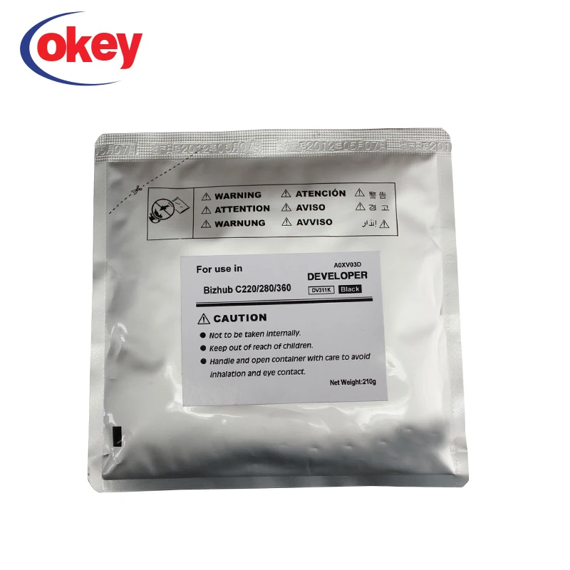 A0XV03D DV311 Developer for Konica Minolta Bizhub C220 C280 C360