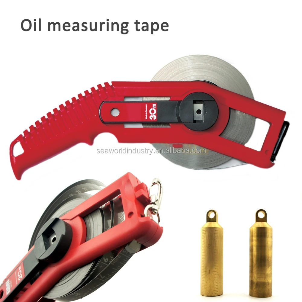 Stainless Steel Oil Gauging Tape Oil Measuring Tape 15m - Buy Oil ...