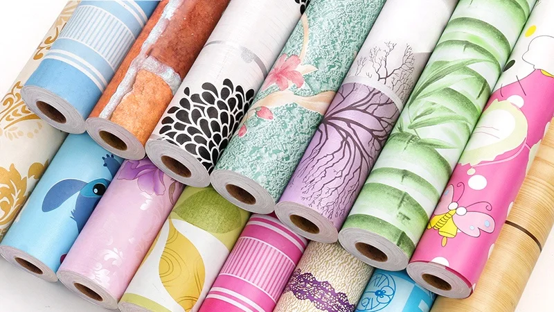 Factory Price Pvc Waterproof Wallpaper Sticker,3d Vinyl Home Wallpaper ...