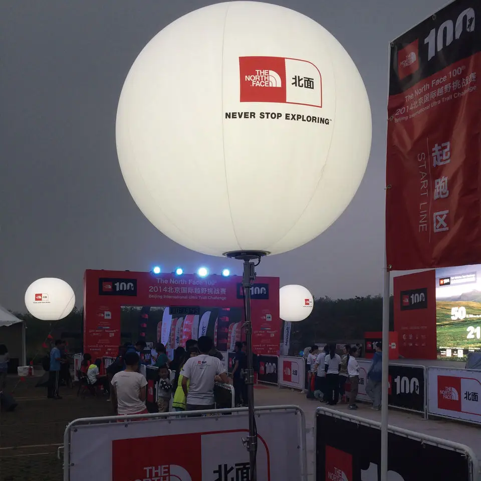 Hot Selling Giant PVC Inflatable LED Light Helium Balloon for ...