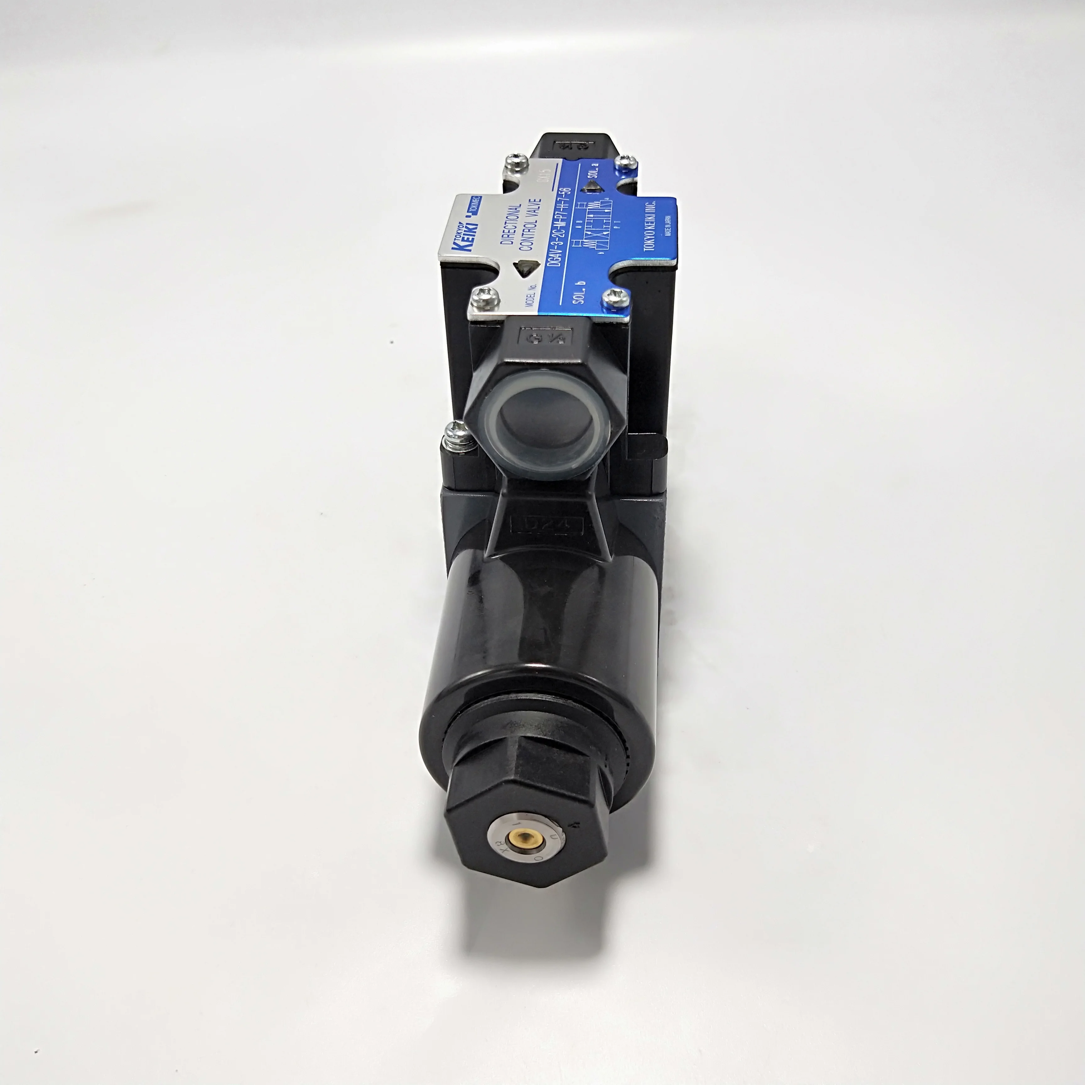 TOKIMEC solenoide de la válvula direccional de DG4V-3-0BL-M-U7-H-52 válvula de solenoide de DG4V ...
