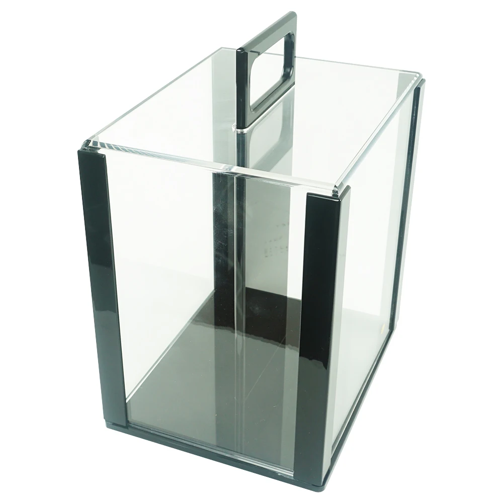 1000PCS Poker Chips Case - Transparent Black Acrylic Box