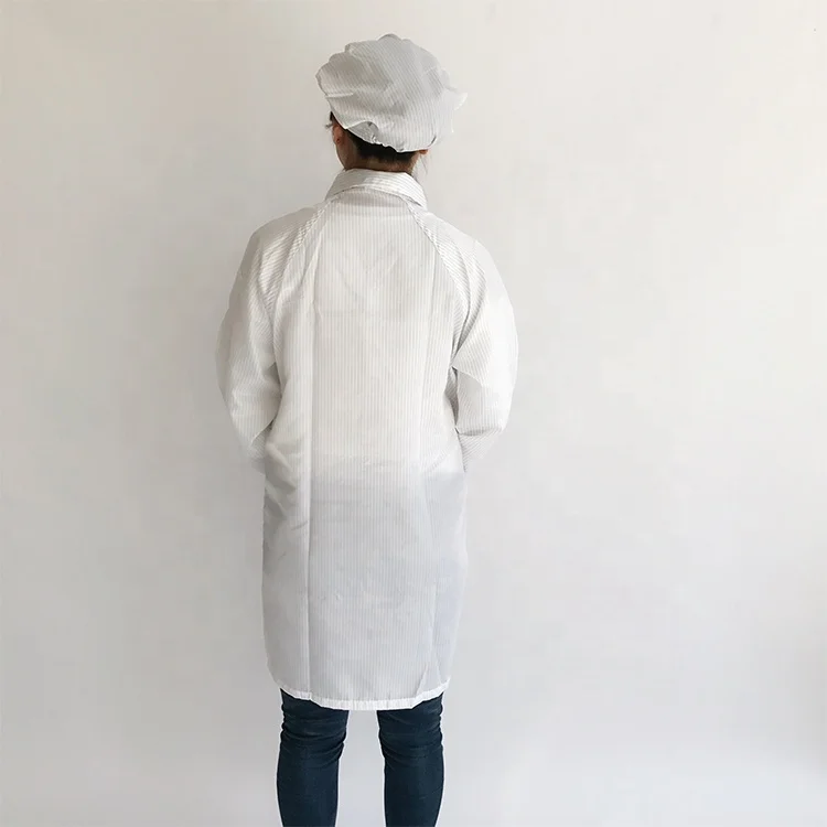 Custom Dustproof Antistatic Clothing Cleanroom Smock Suits Gown Esd ...