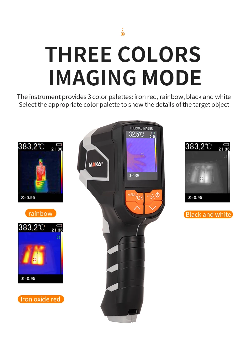 MAKA mini hand held flir hunting military Infrared thermal imager ...