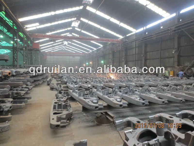 Train Wagon Bogie Side Frame,Train Cast Foundry Parts Of Bolster,High ...