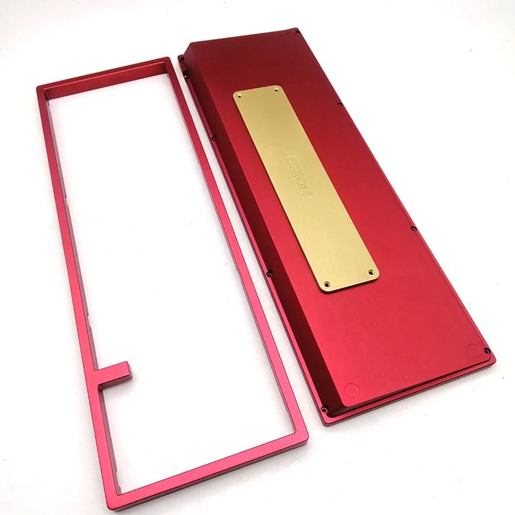 Custom Multicolor Anodizing Aluminum Keyboard Cnc Machining Mechanical ...
