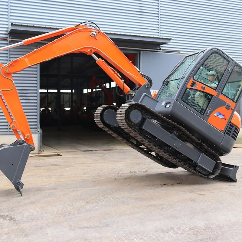 High Quality Mini Excavator 6 Ton Mini Digger Crawler Excavator With ...
