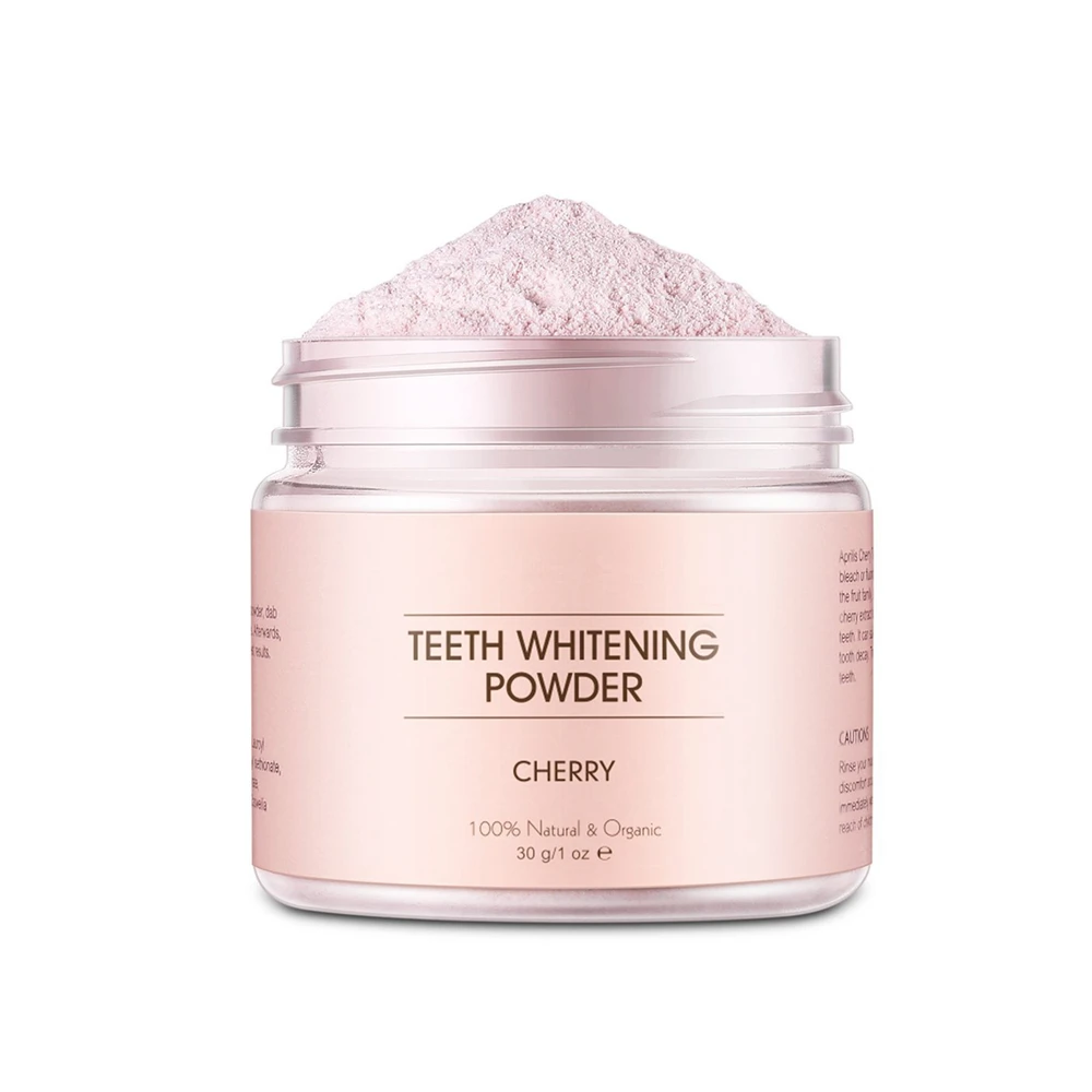 Hot Sale Oem Natural Organic Teeth Whitening Powder Cherry Flavor - Buy ...
