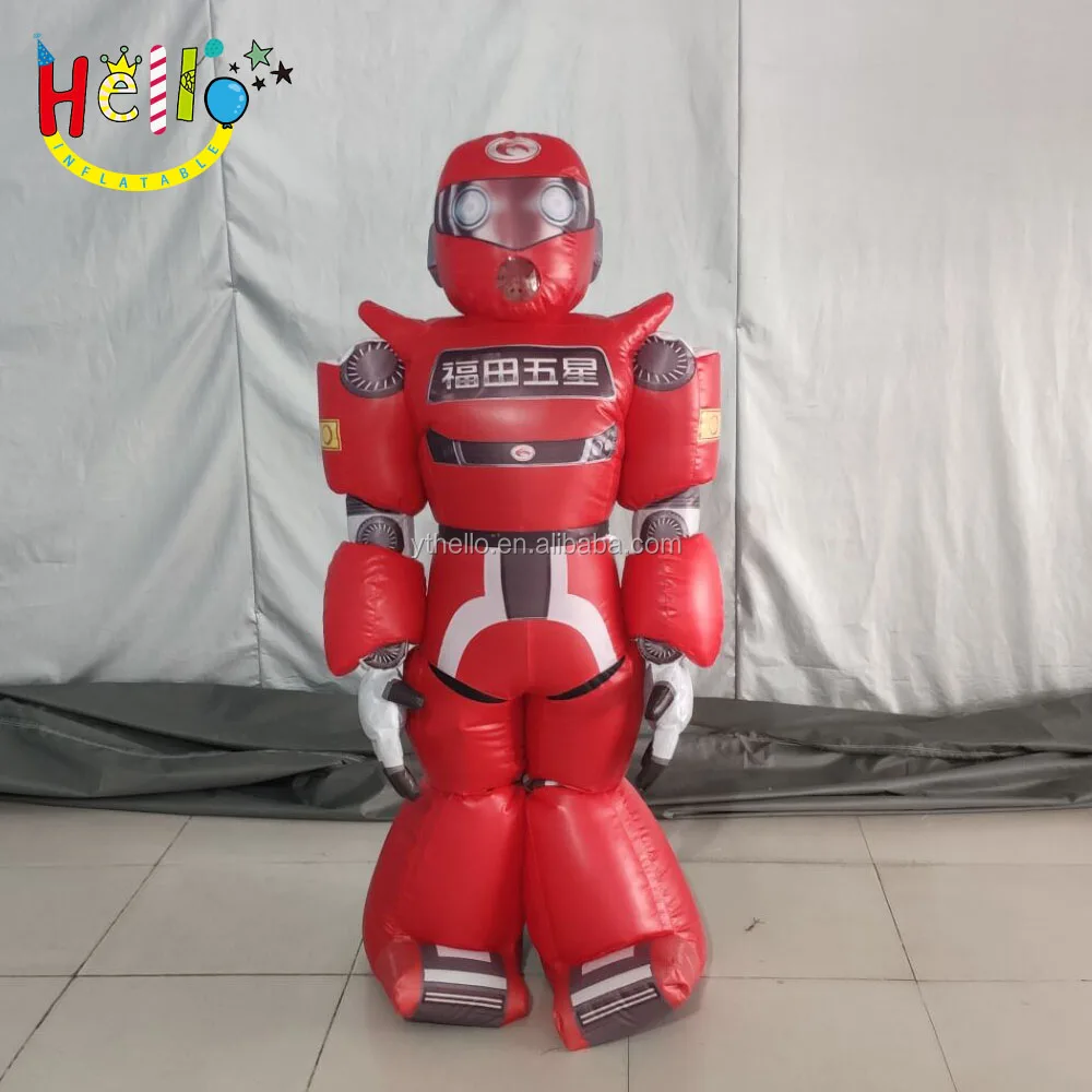 Advertising Promotion Inflatable Robot Moving Costume Walking Robot ...