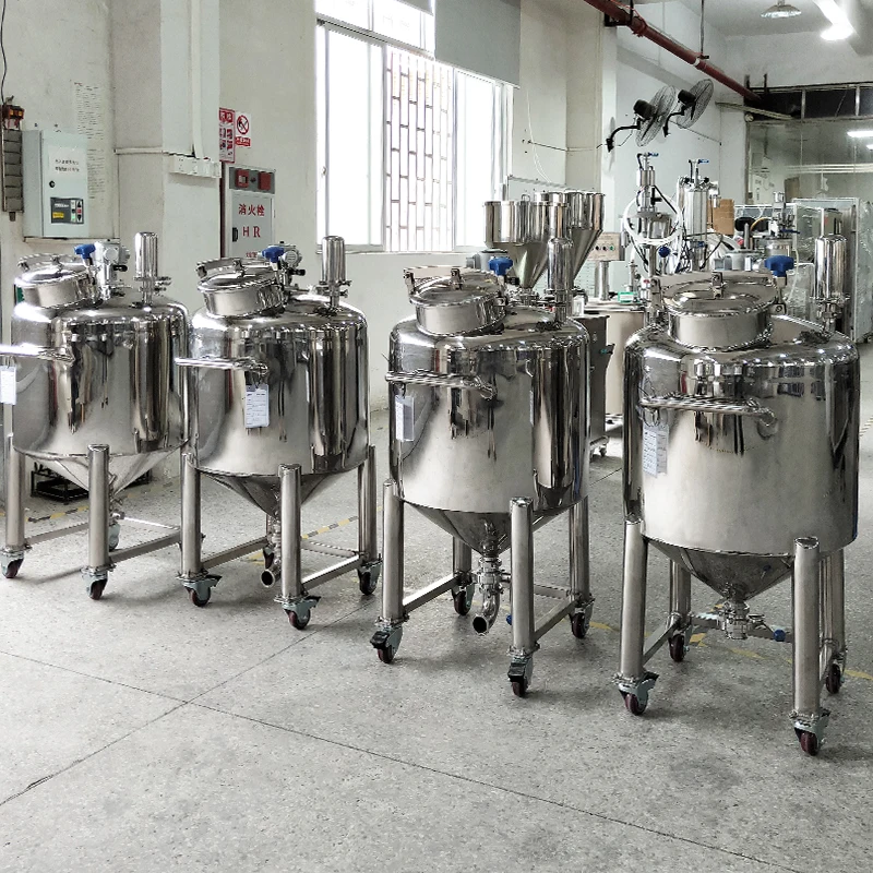 200L Jacketed Stainless Steel Tank - Durable Storage Vessel