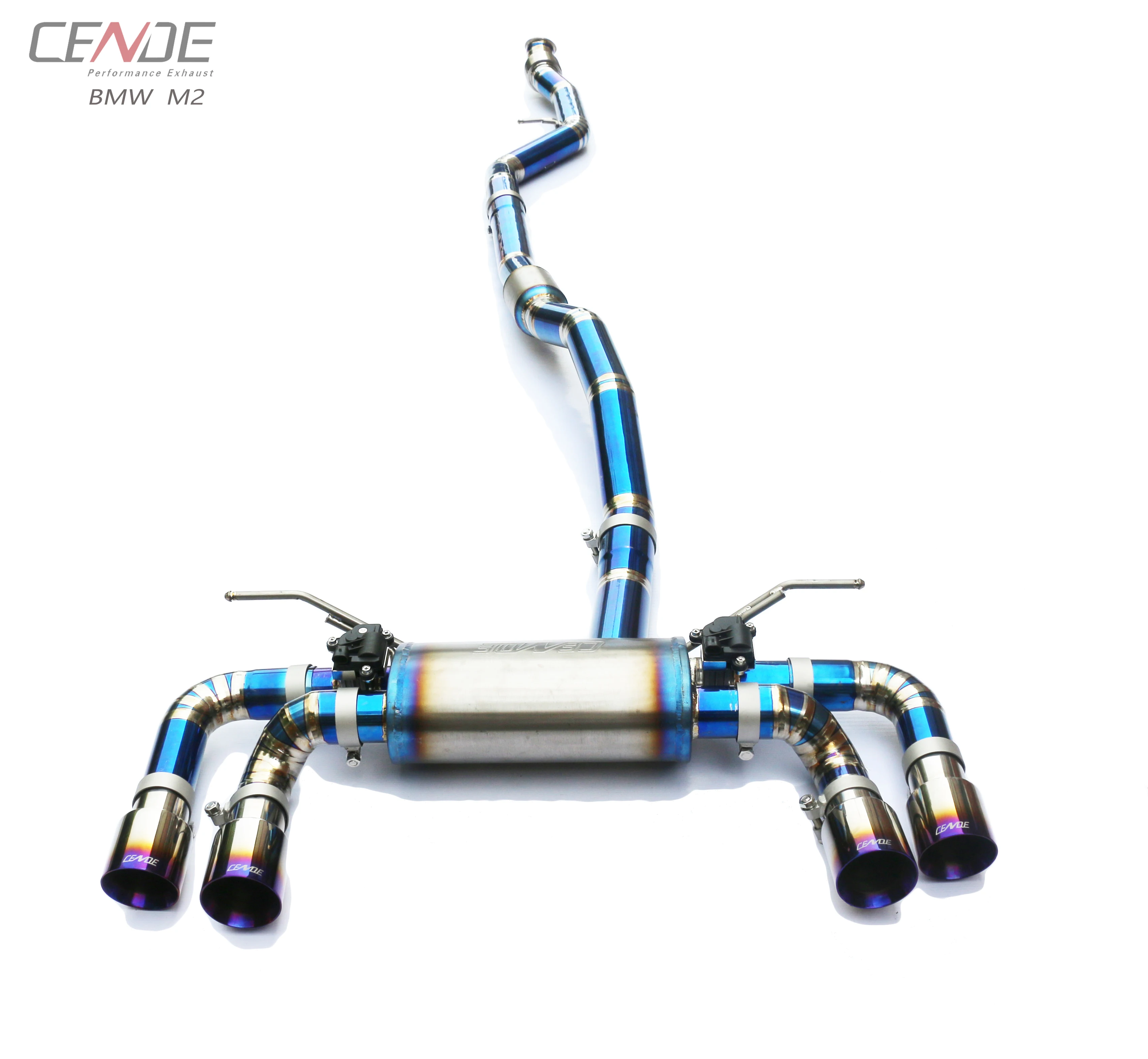 Titanium Alloy Car Exhaust Pipe for BMW E87 M2 Exhaust