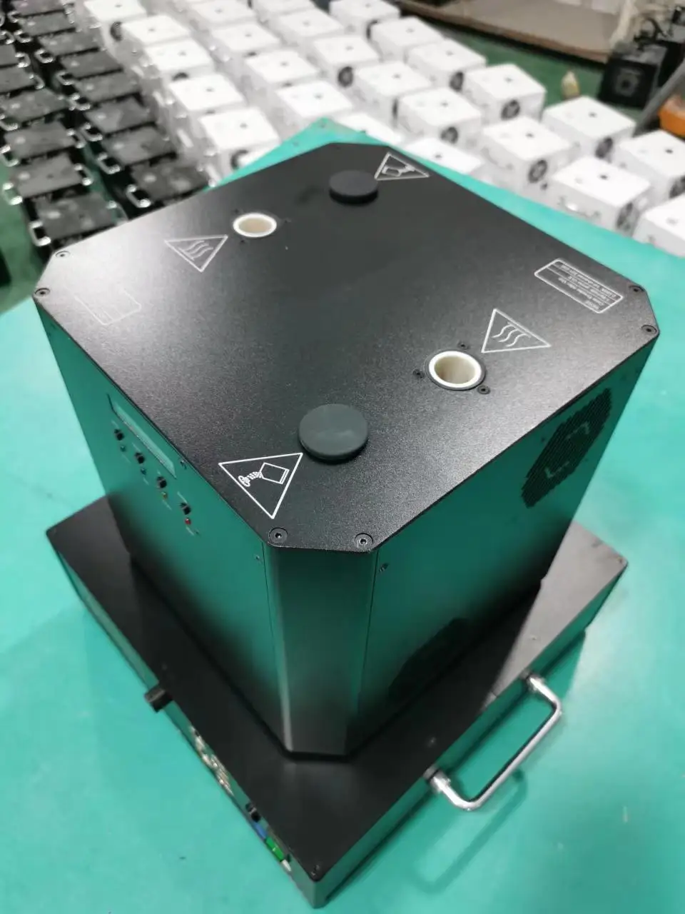 Sp 1300w Double Head Rotational Cold Sparklers 360 Degree Spark Machine ...