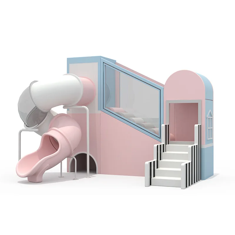 Indoor Playground Equipment Soft Play Amusement Park Facilities Slides ...