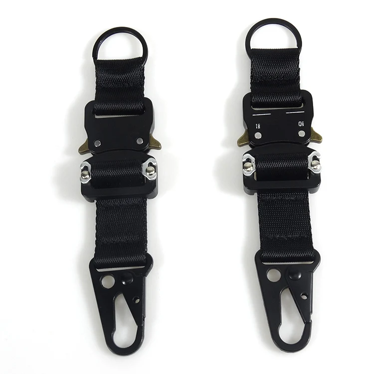 Multi-purpose Tactical Nylon Key Chain - Durable & Versatile