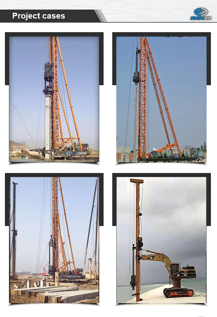 DD25 Diesel Pile Hammer with 24m Pile Leader - High Efficiency