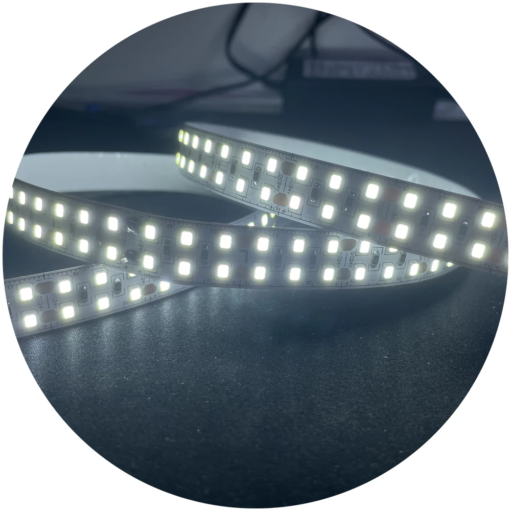 15MM PCB DC12V DC24V Cuttable High Brightness 80 RA Smd2835 240leds/m ...