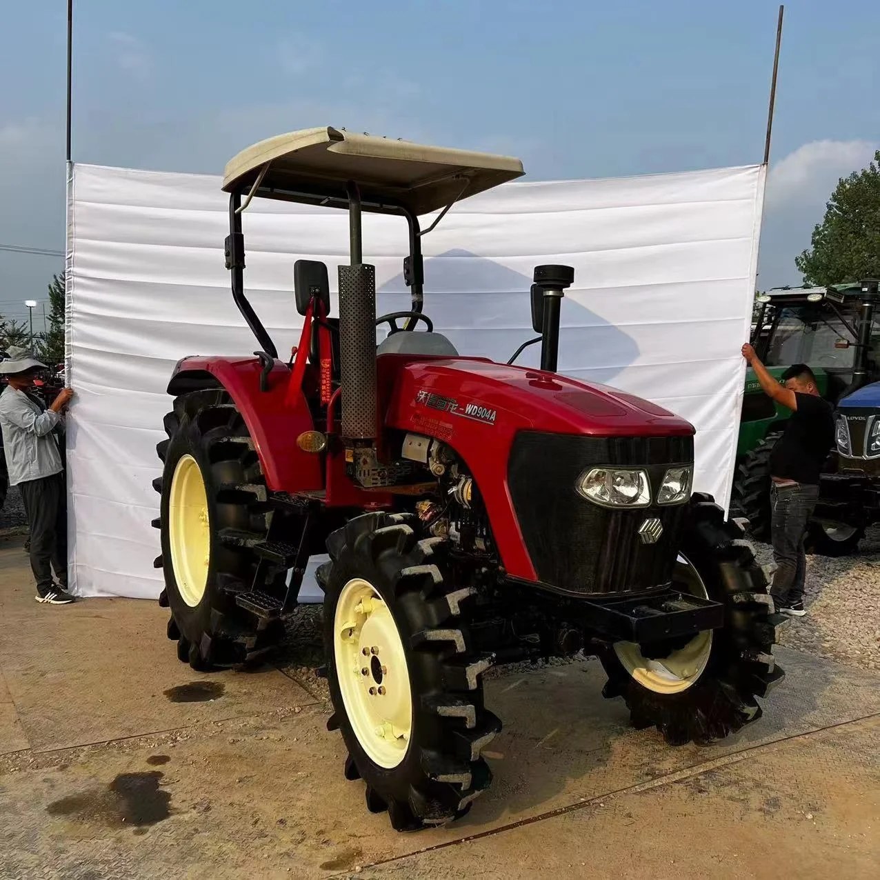 Hot-selling New Arrival 90hp World Wd904a 4wd Tractor Used Agriculture ...