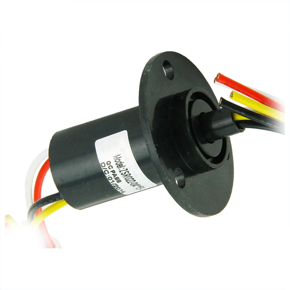 Taidacent 4 Channel 10a Current Conductive Slip Ring Collector Ring 360 ...